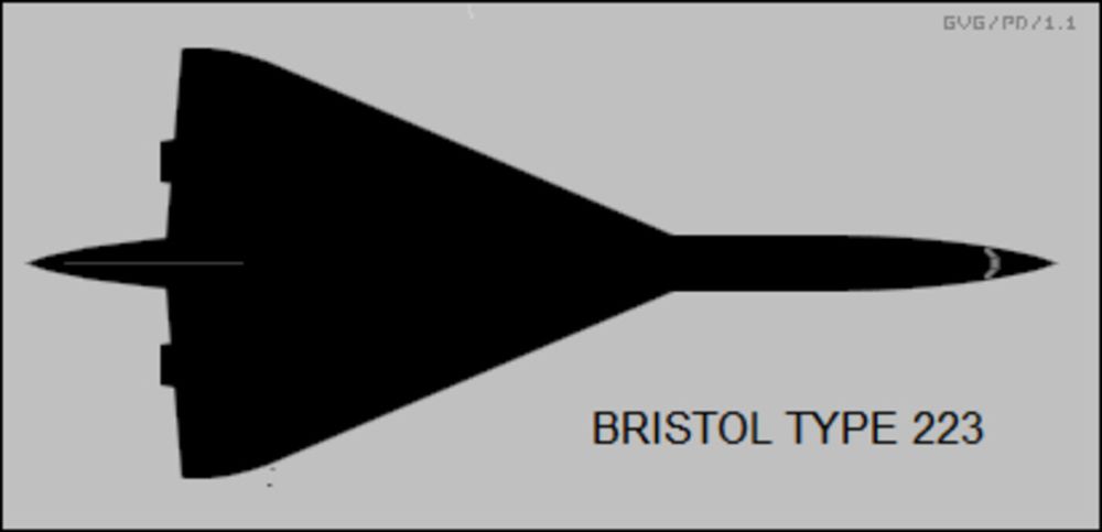 The Bristol 223 - The UK's Supersonic Concorde Predecessor