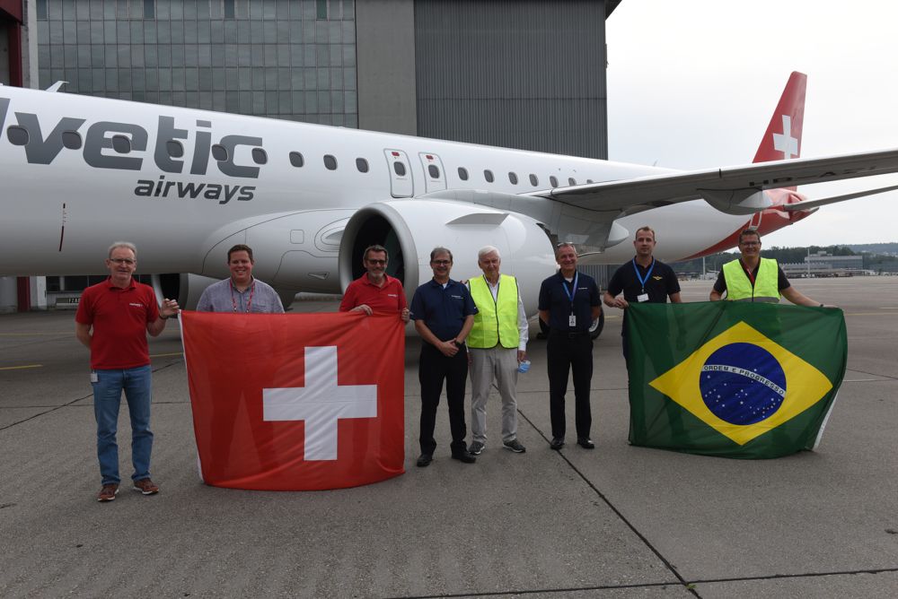 Swiss Airline Helvetic Finishes Its Embraer Fleet Replacement