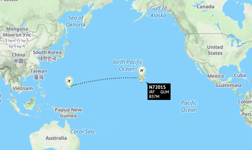 The Boeing 737 MAX Arrives In Guam En-Route To China