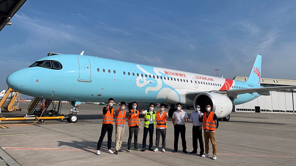 AerCap Delivers Loong Air's First Airbus A321neo