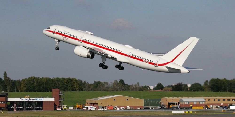 A Look At Honeywell's Bizarre Boeing 757 Flight Test Aircraft