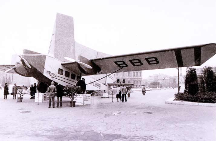 When Was Spanish Flag Carrier Iberia's First Flight?