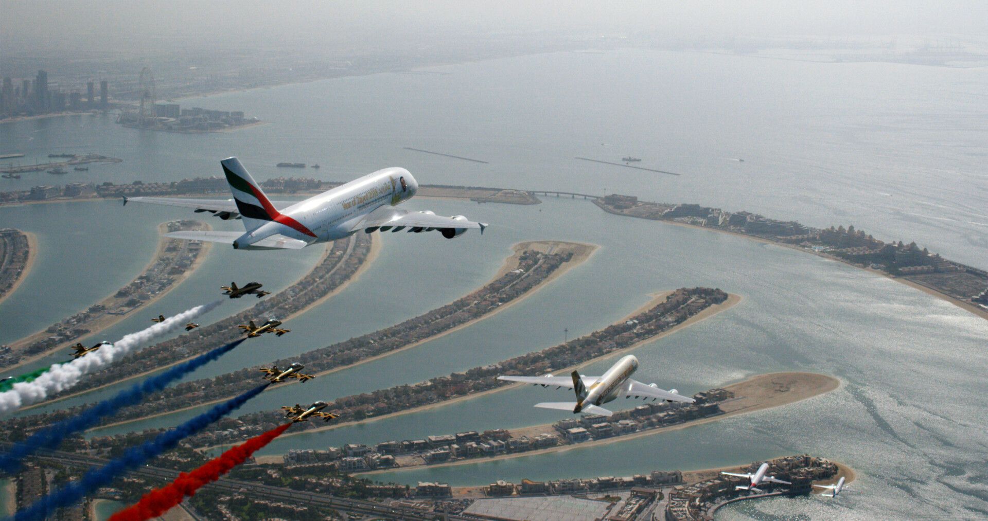 An A320neo, A 737 MAX, And 2 A380s: Bringing The UAE's Airlines Together