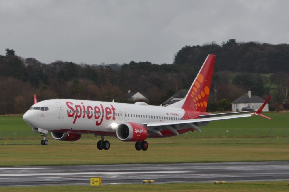 SpiceJet Resumes Passenger Boeing 737 MAX Operations