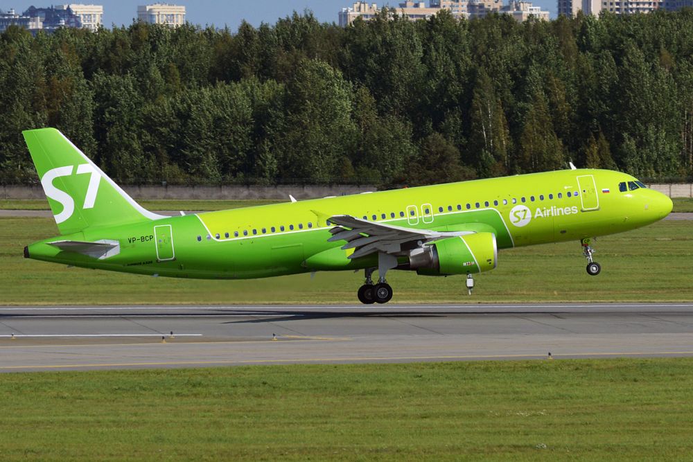 Meet The Bright Green Fleet Of S7 Airlines In 2021