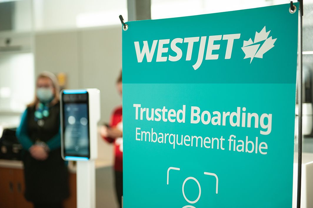 WestJet Begins Trials For Biometric Boarding In Calgary