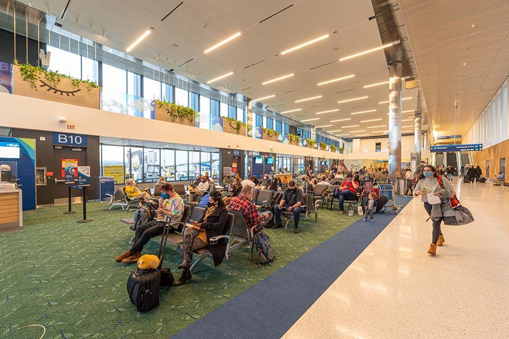 Alaska Airlines Shows Off New Gates At Portland's Concourse B