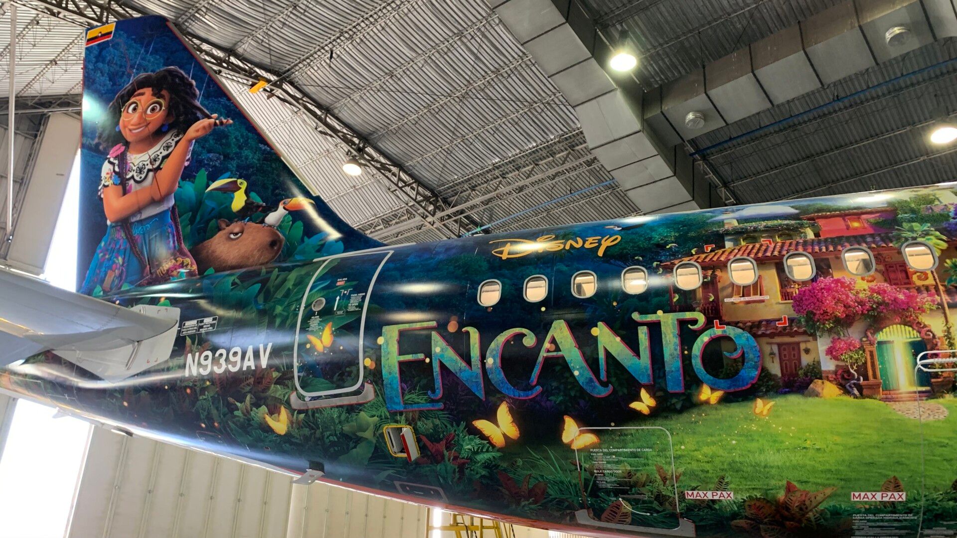 Another Disney Jet: Avianca Celebrates Encanto With A Special Livery