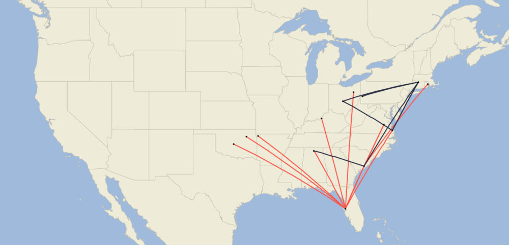 Breeze Airways Reveals Initial Airbus A220 Route Network