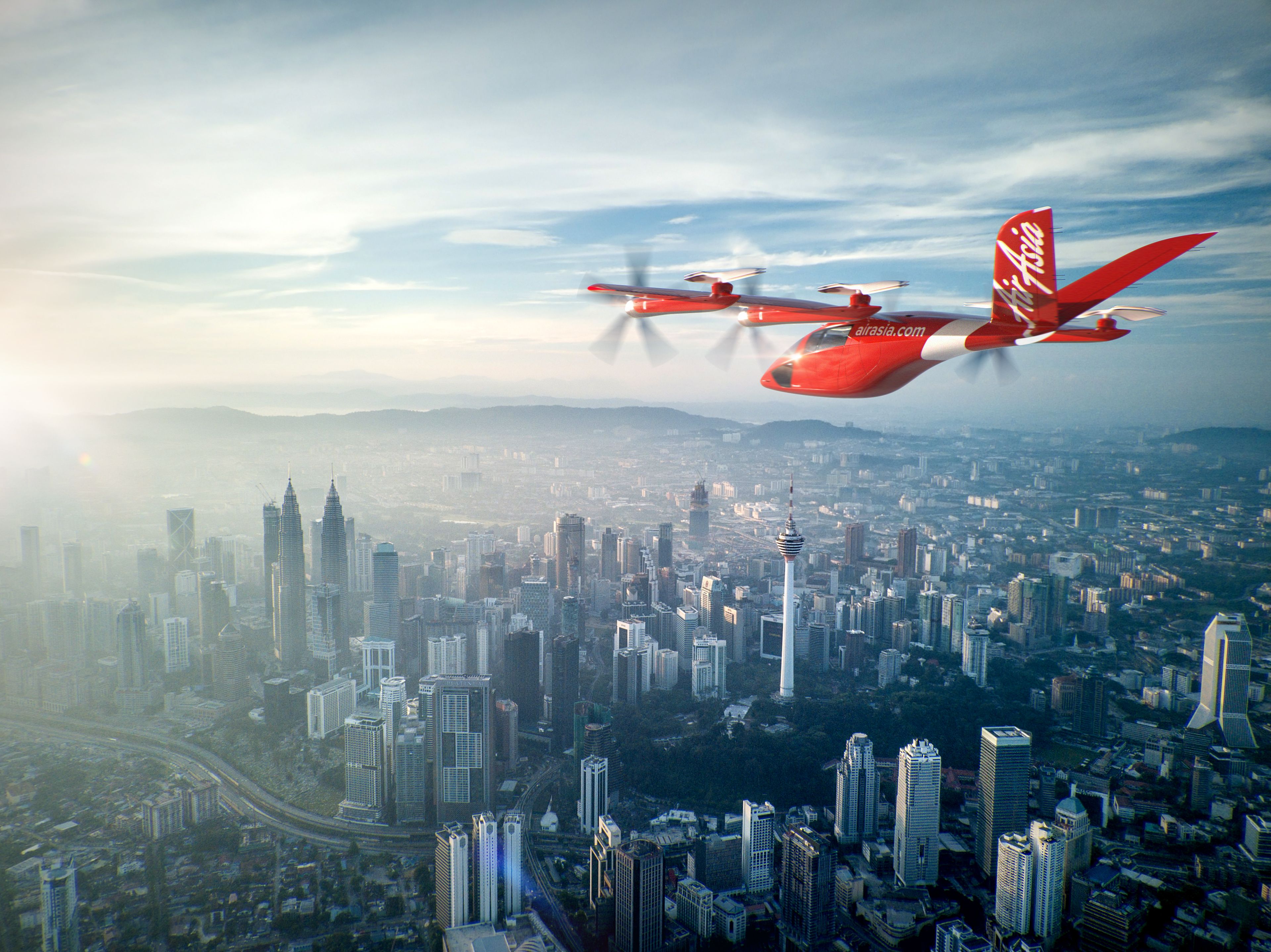 AirAsia Signals Interest In Air Taxis With 100 eVTOL Order From Avolon