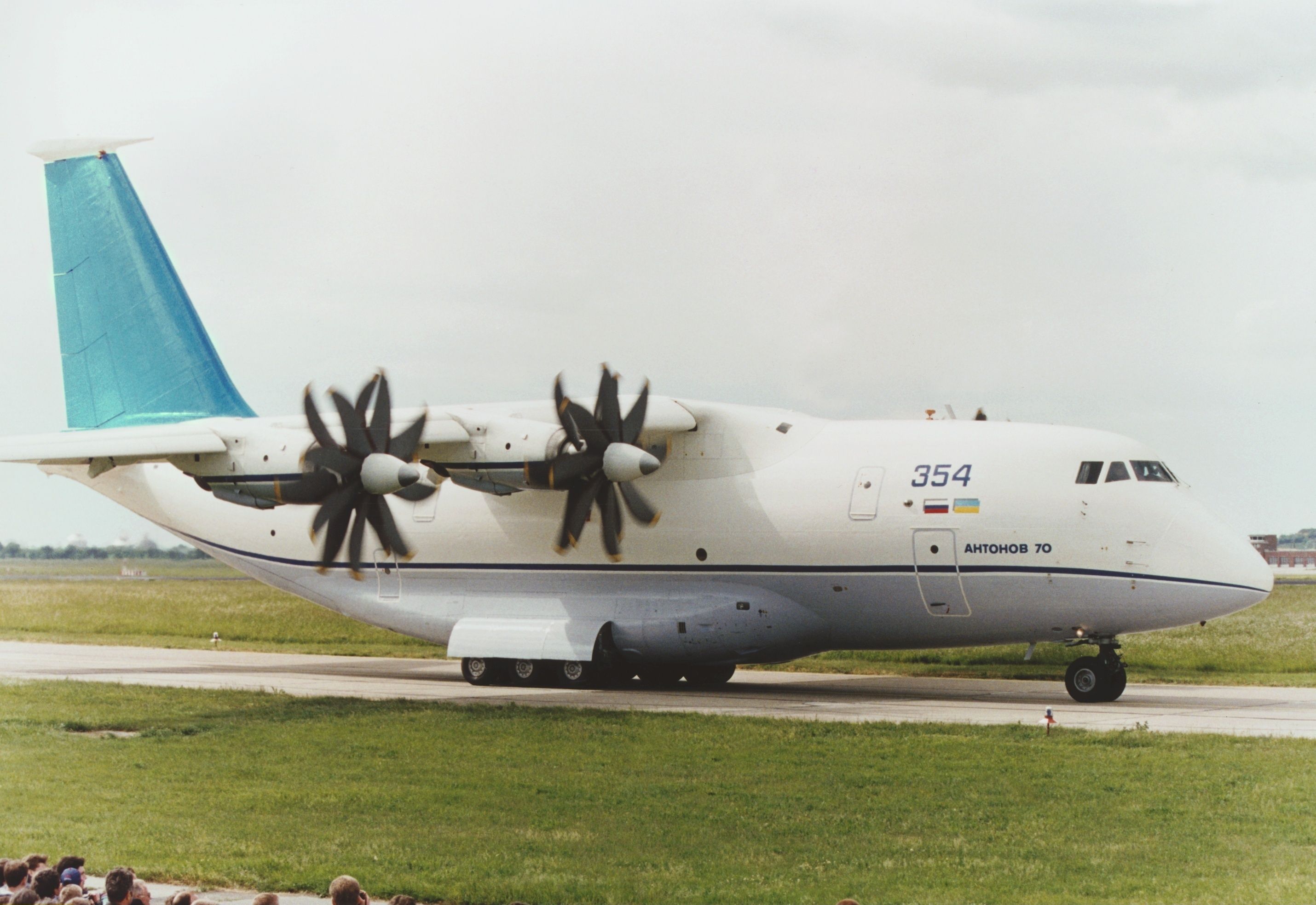 How A Mid-Air Collision Destroyed The First Antonov An-70 Prototype