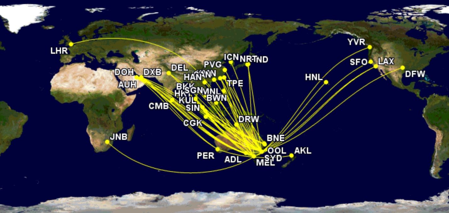 66 Long-Haul Routes Set To Operate When Australia Reopens