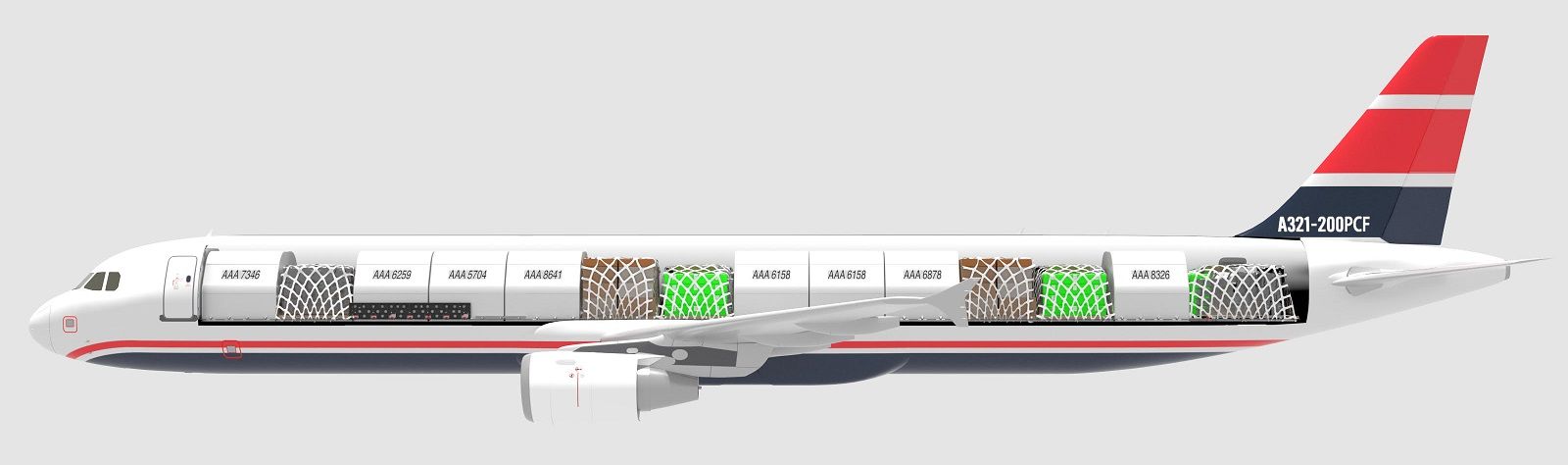 Global Crossing Airlines To Lease 2 Airbus A321 Converted Freighters