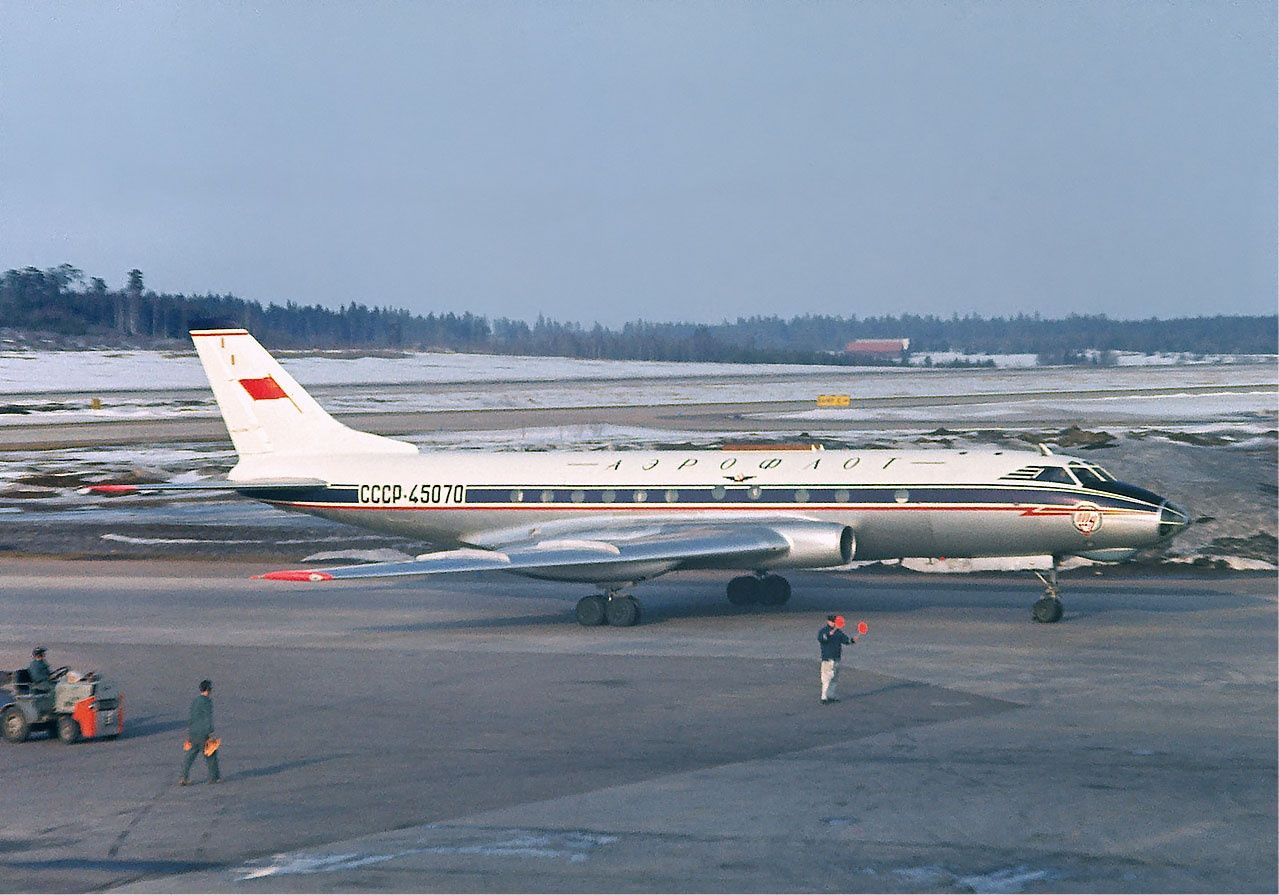 The Tupolev Tu-124: The Soviet Union's First Turbofan-Powered Airliner