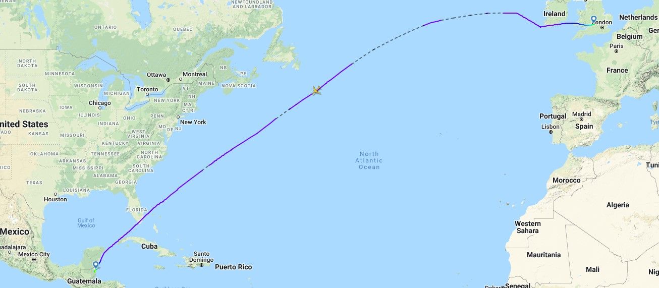 How The Other Half Fly: RAF Voyager Ferries William And Kate On ...