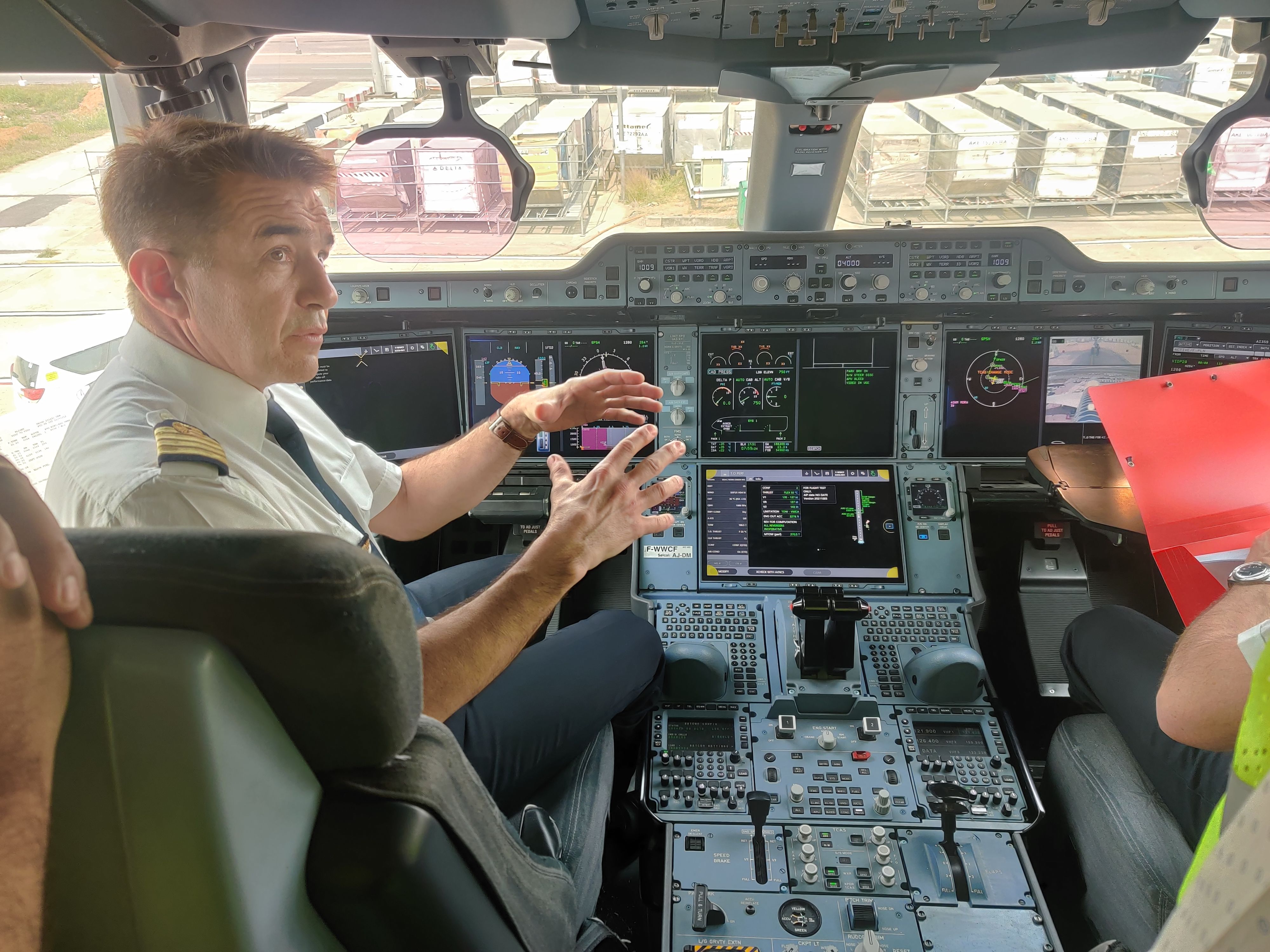 Photo Tour: Onboard Airbus’ A350 Demonstrator