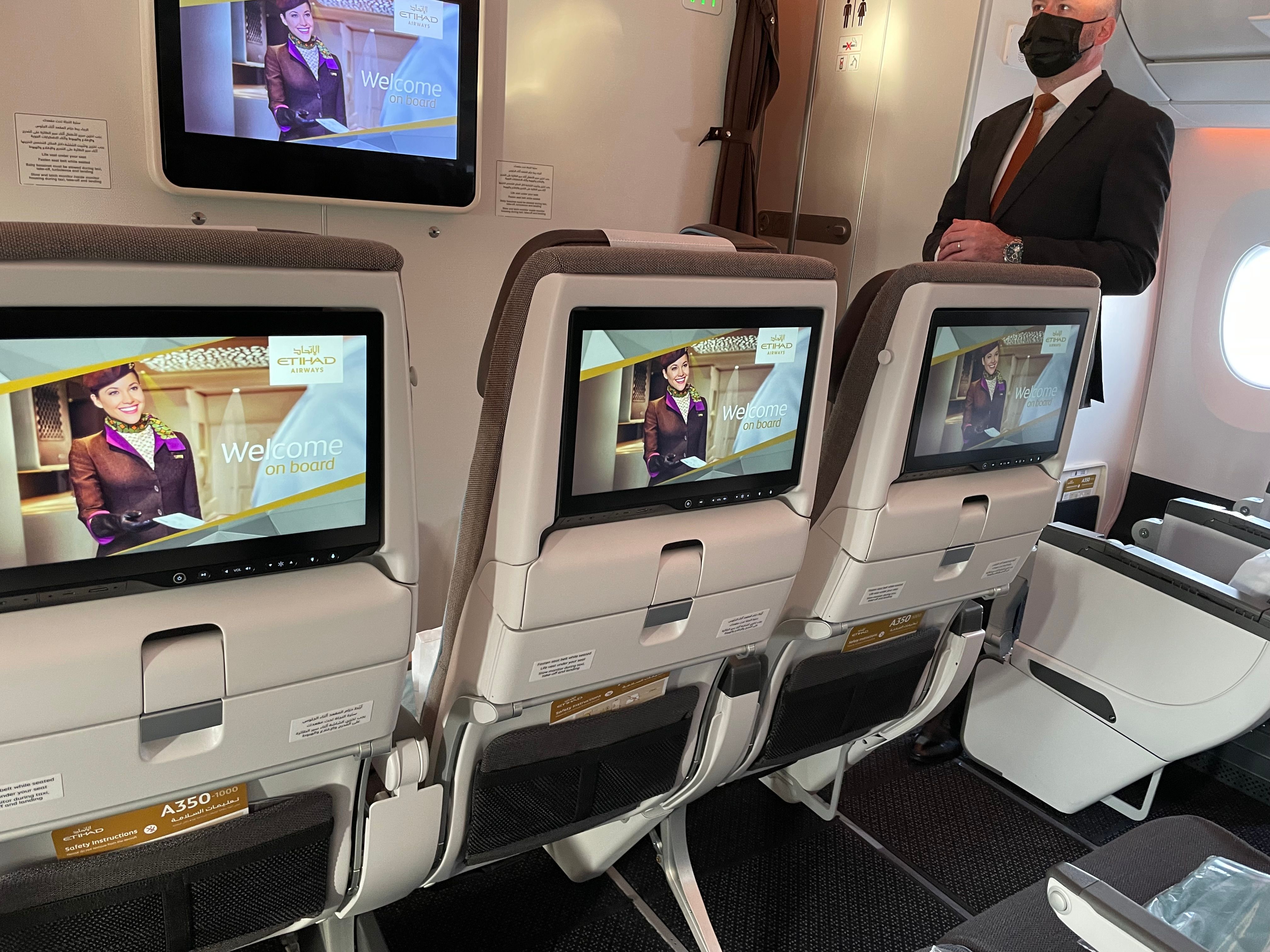 Etihad’s Airbus A350 Makes Debut With All New Business Class