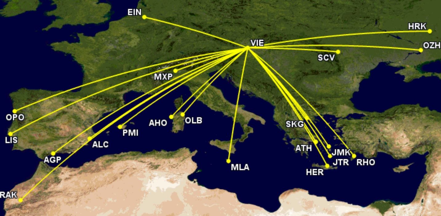 Wizz Air Cuts 20 Routes From Vienna - Elite News