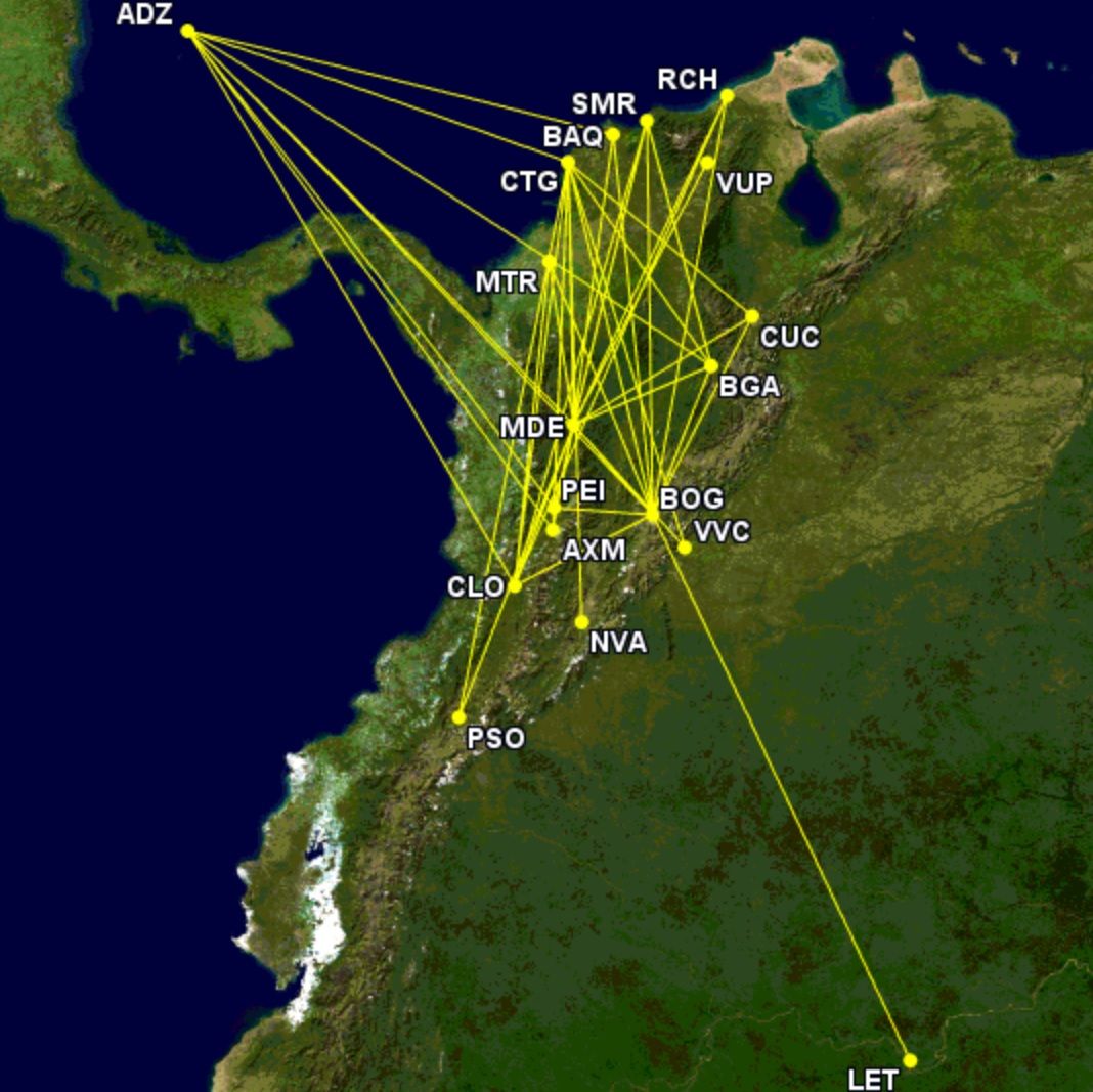 New Group Would Give Avianca & Viva 2/3 Of The Domestic Market