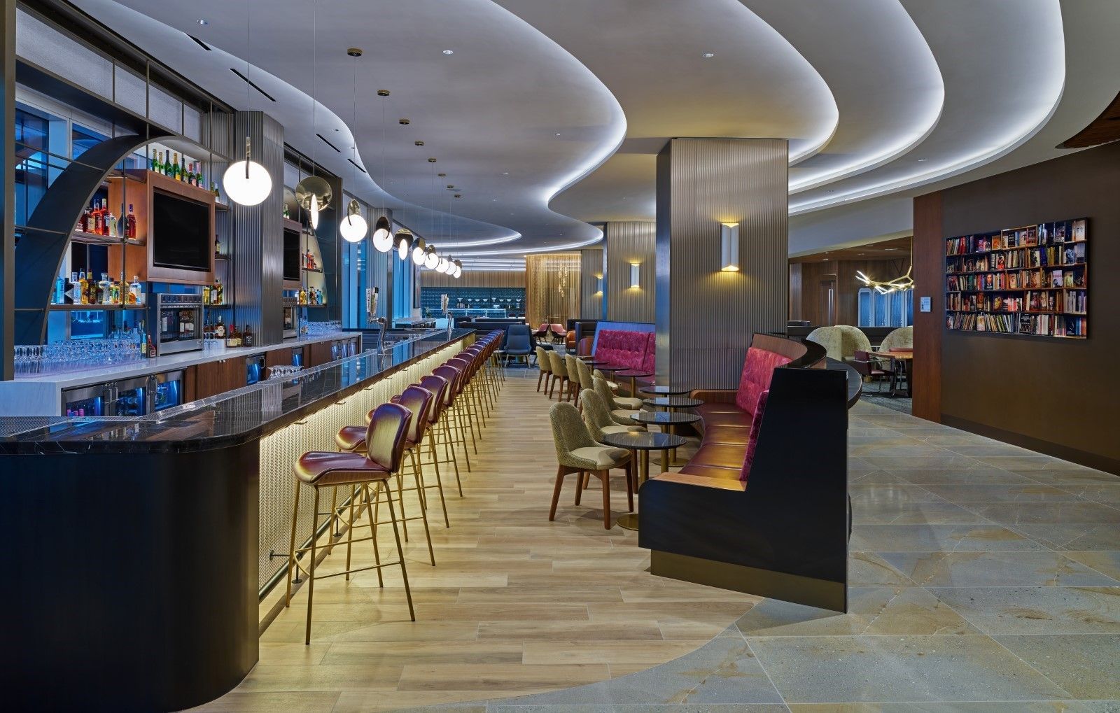 Delta Air Lines' New Terminal 3 & Sky Club Opens At LAX