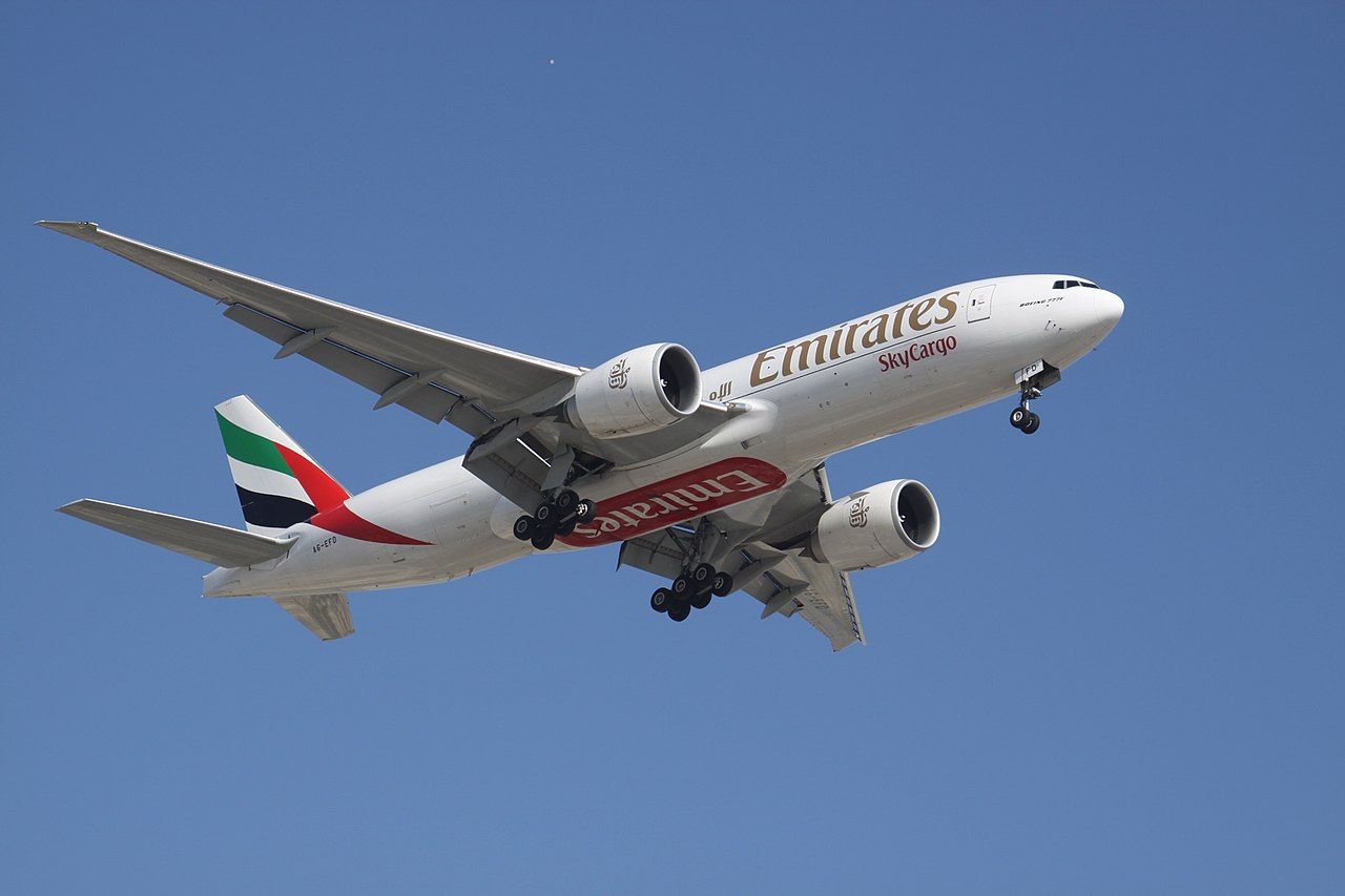 Emirates Takes Delivery Of Brand New Boeing 777F