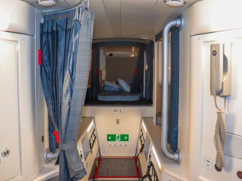 Where Do Crew Sleep During A Flight?