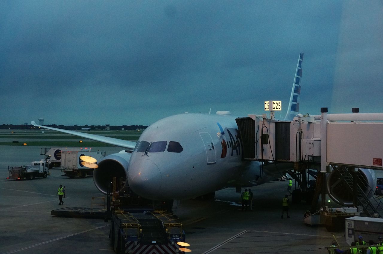 In Photos: American Airlines' First Boeing 787 Dreamliner Flight