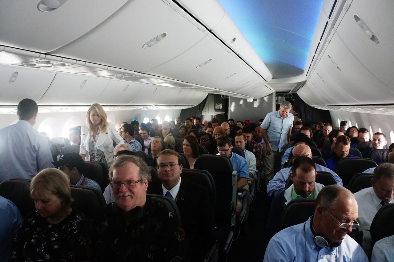 In Photos: American Airlines' First Boeing 787 Dreamliner Flight