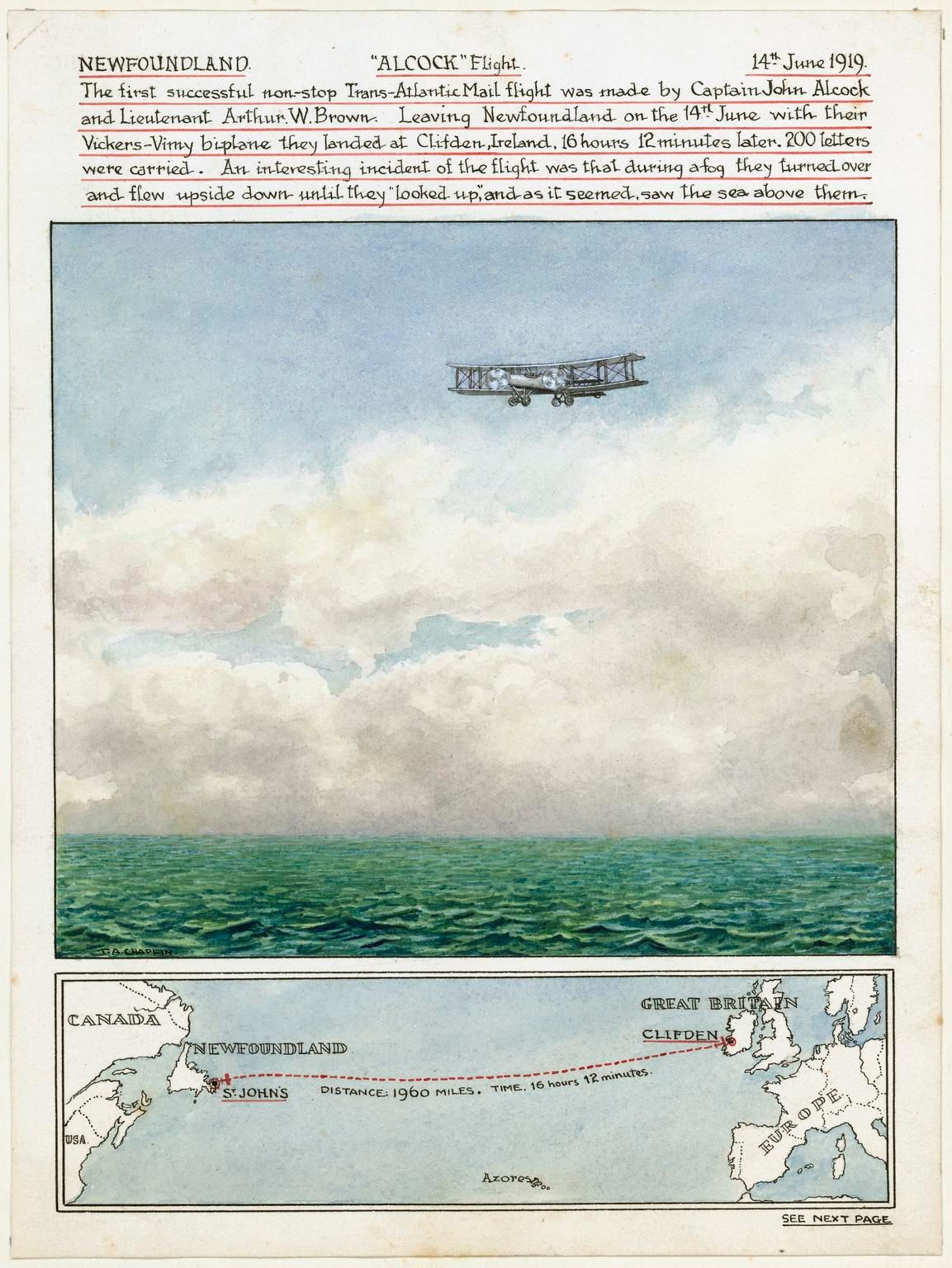 A Special Anniversary: The Story Of The Daily Mail Trans-Atlantic Air Race