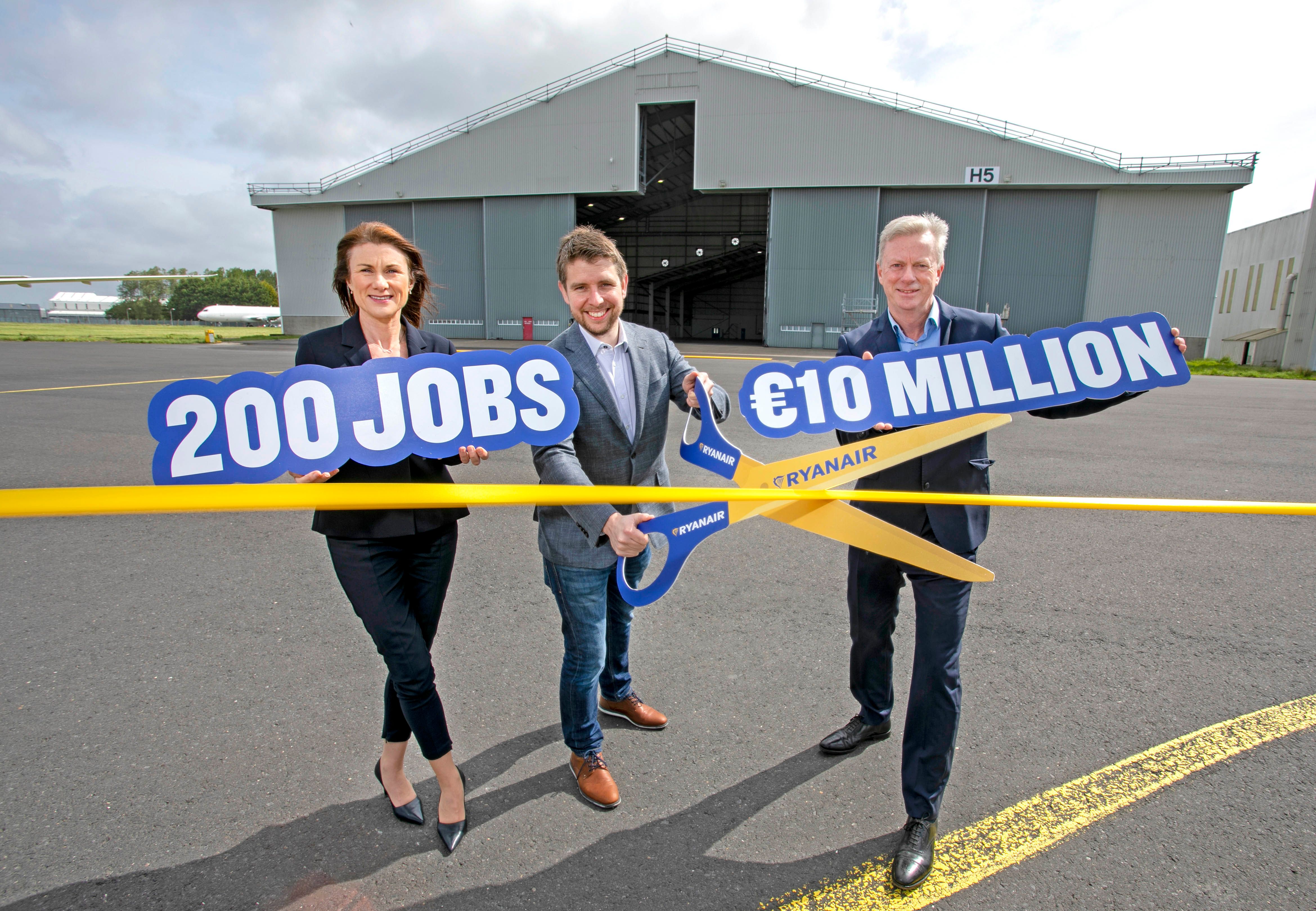 Ryanair Invests €10 Million In Shannon Airport Maintenance Facility