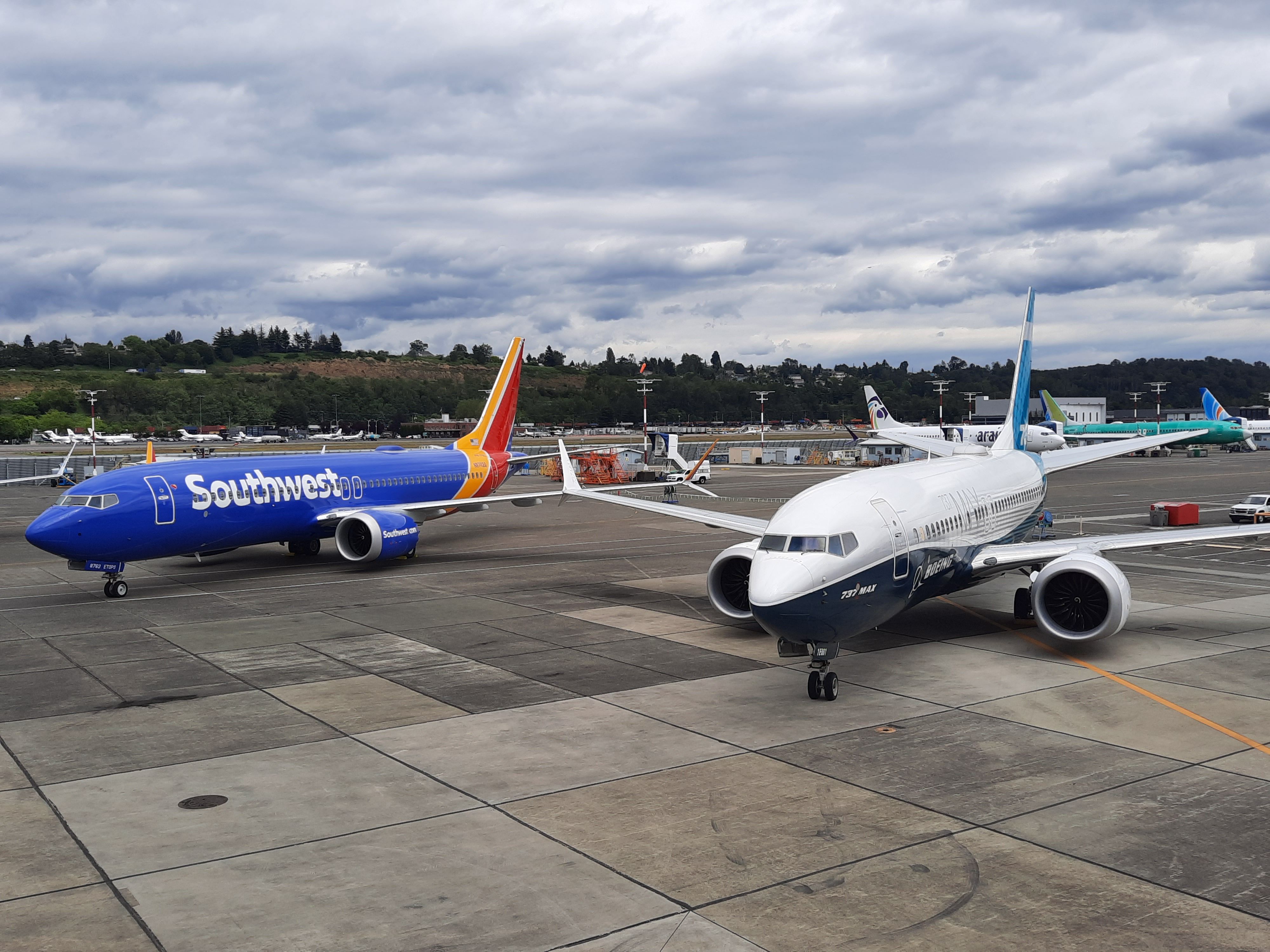 In Photos: A Lineup Of Boeing's Complete 737 MAX Family