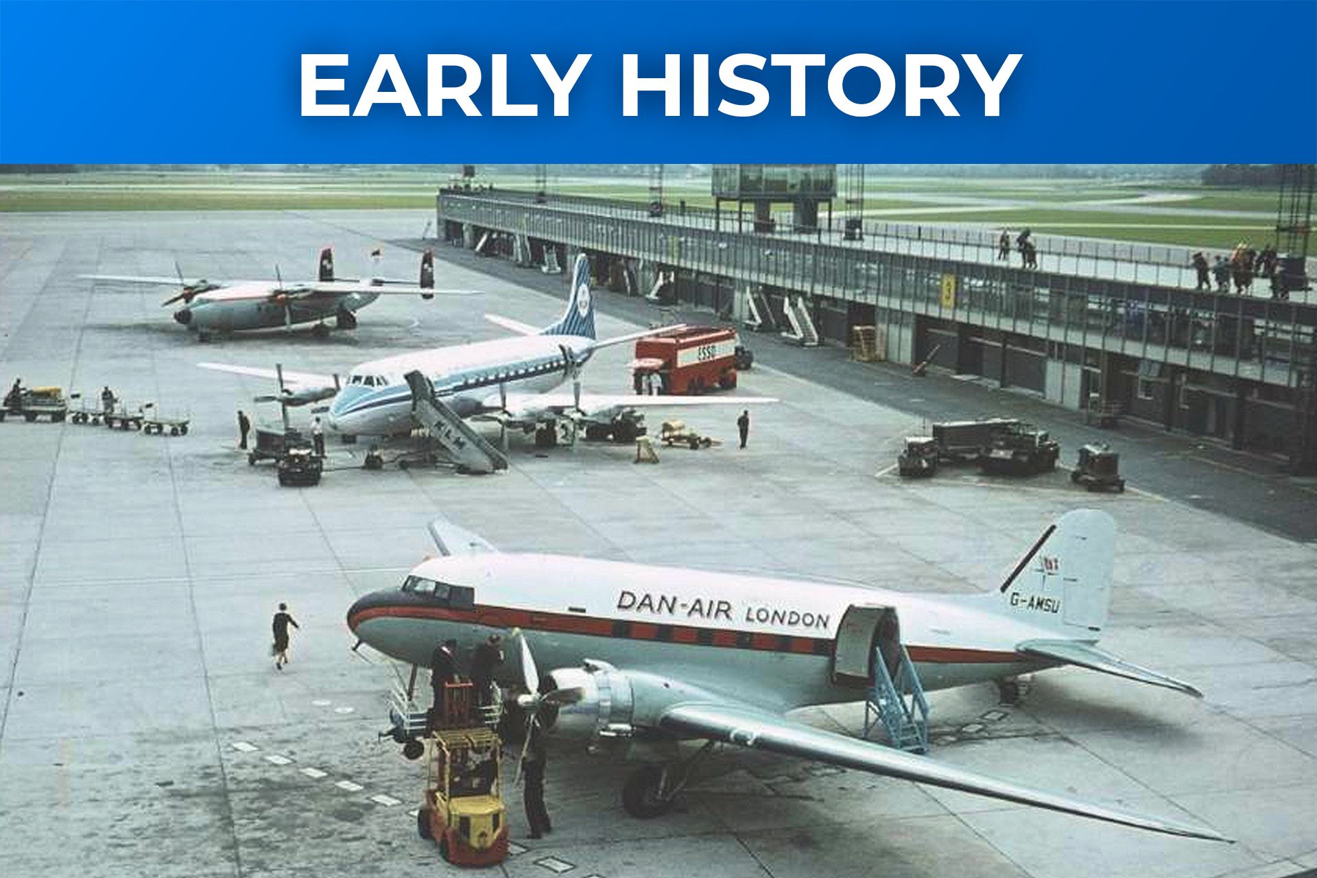 84 Years Since Its Opening: Manchester Airport's Early History
