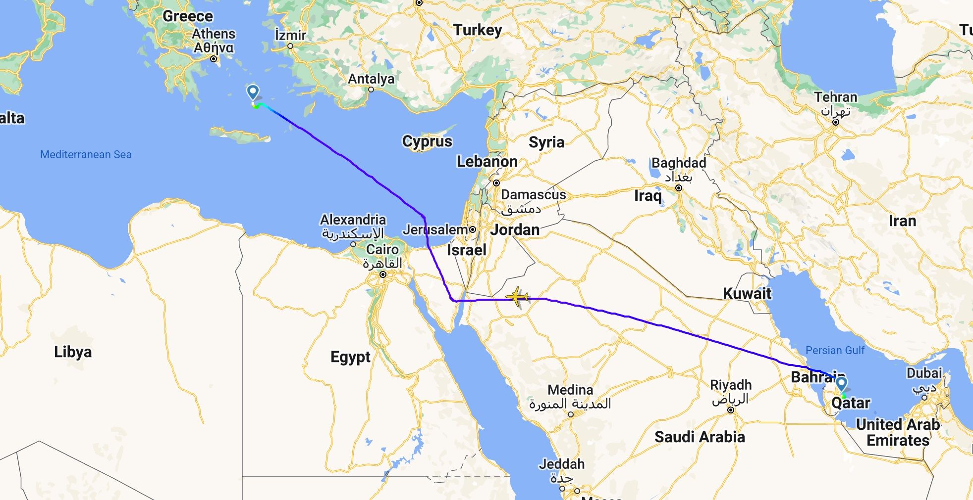 Island Bound: Qatar Airways Launches Flights To Santorini, Greece