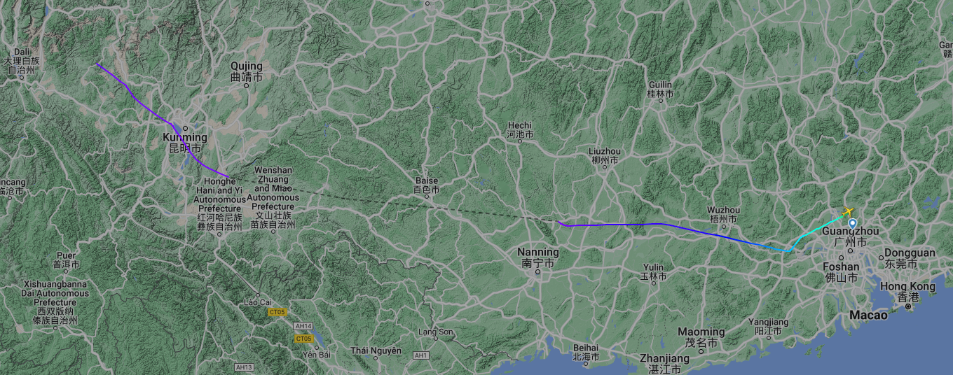 China Southern Airbus A319 Rejected Takeoff As Part Fell Off