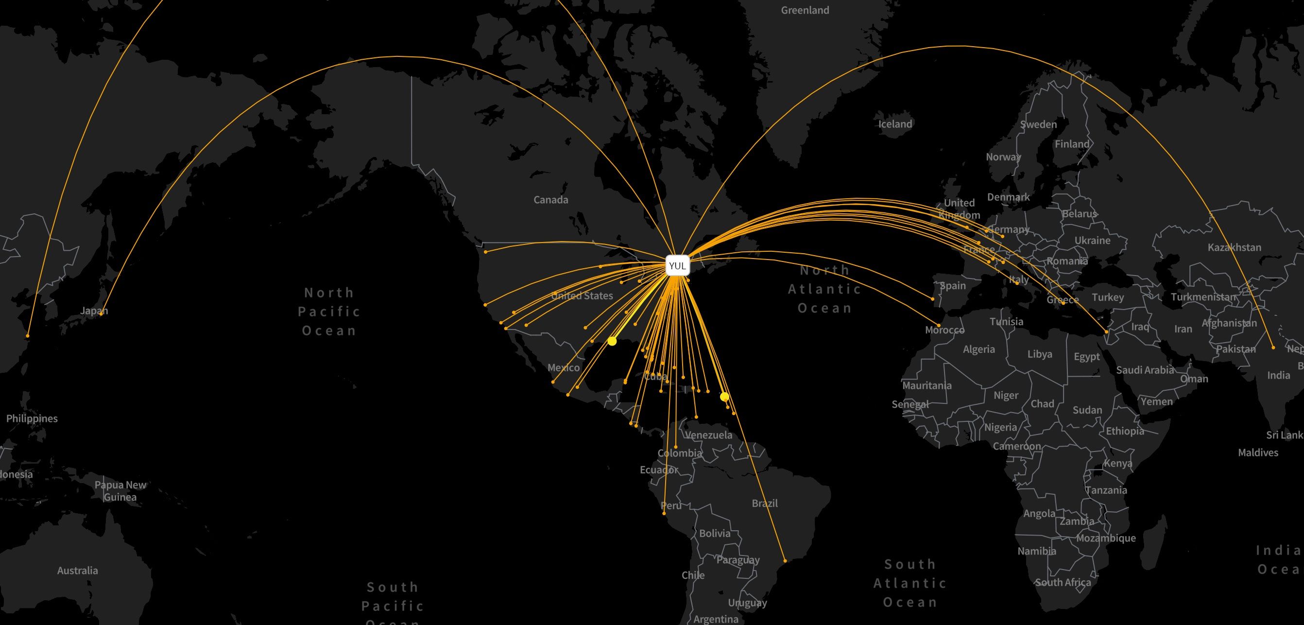 69 Routes: Air Canada's Montréal Hub Prepares For Best Winter Yet