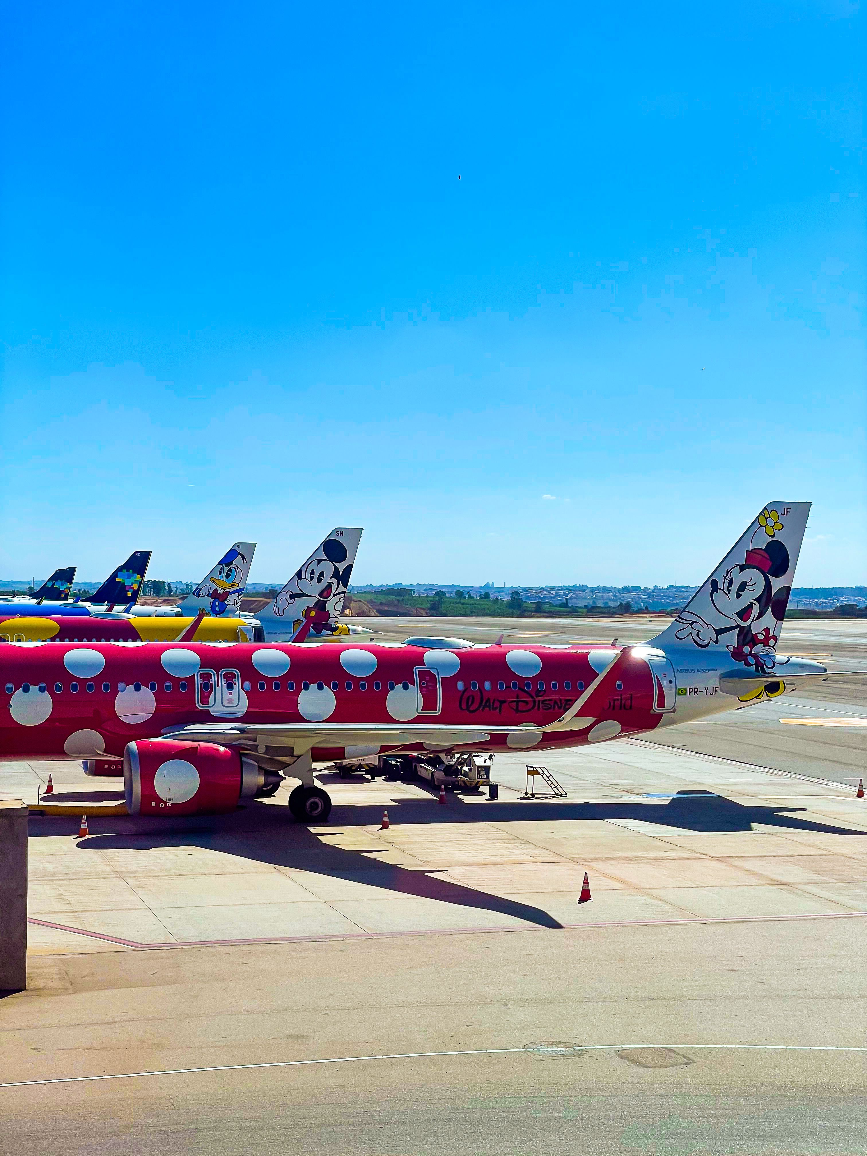 A Look At Azul's 3 Aircraft Painted With Disney's Livery