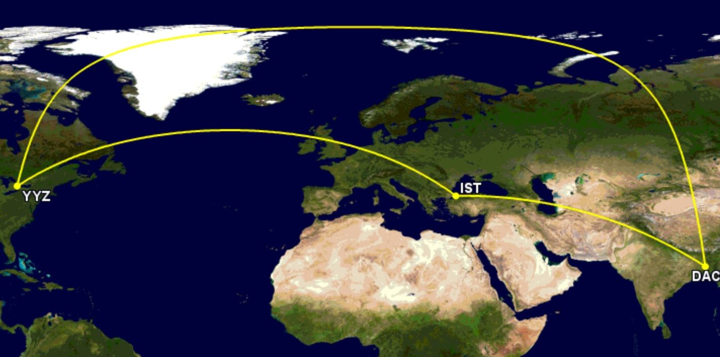 Biman Bangladesh Returns To North America With New Toronto Route