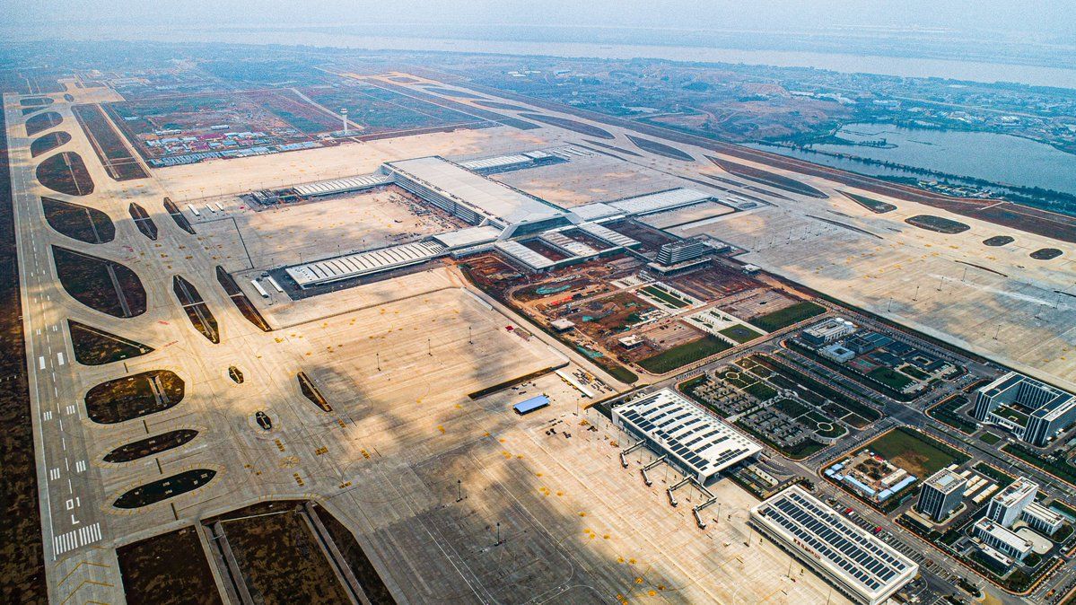 A Look At China's Brand-New Ezhou Huahu Airport - Elite News