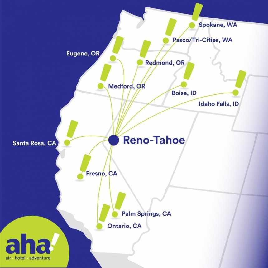 US Airline aha! Celebrates Route Launch With 100 Free Tickets