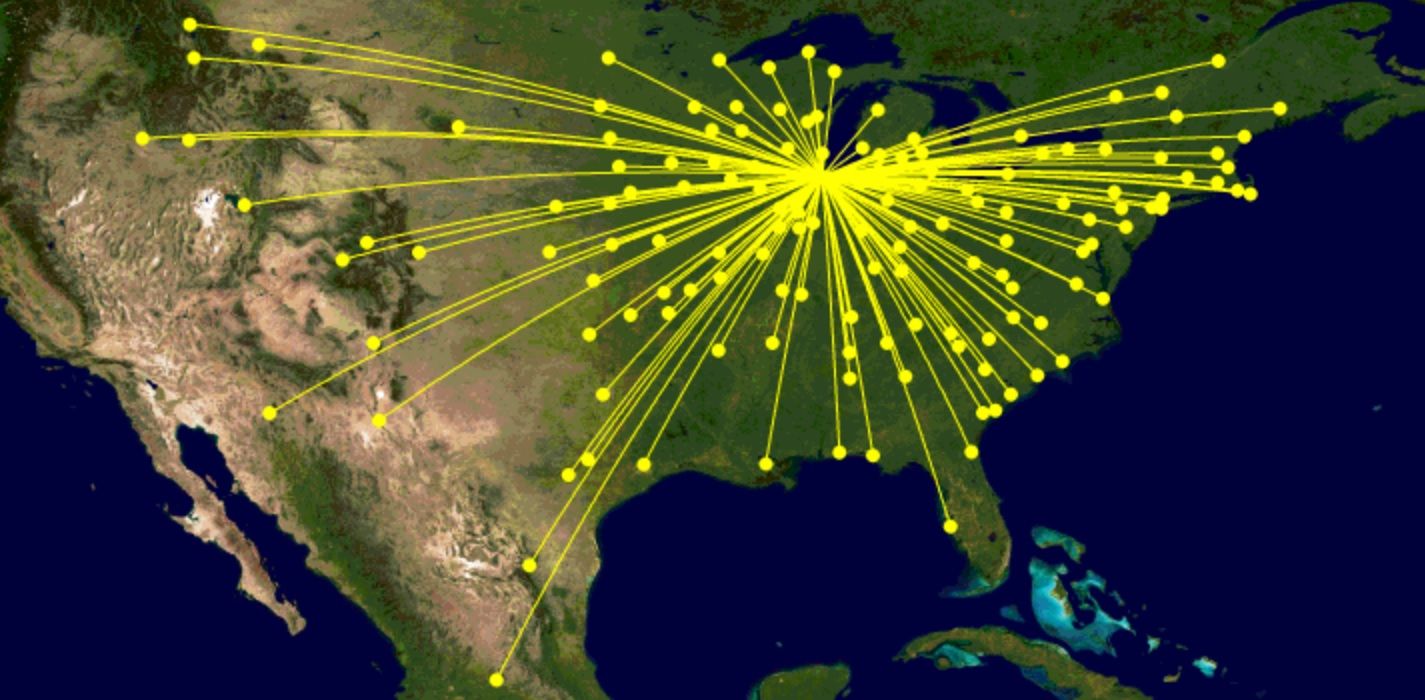 Up To 914 Flights A Day: Chicago O'Hare Its The World's Top Regional ...
