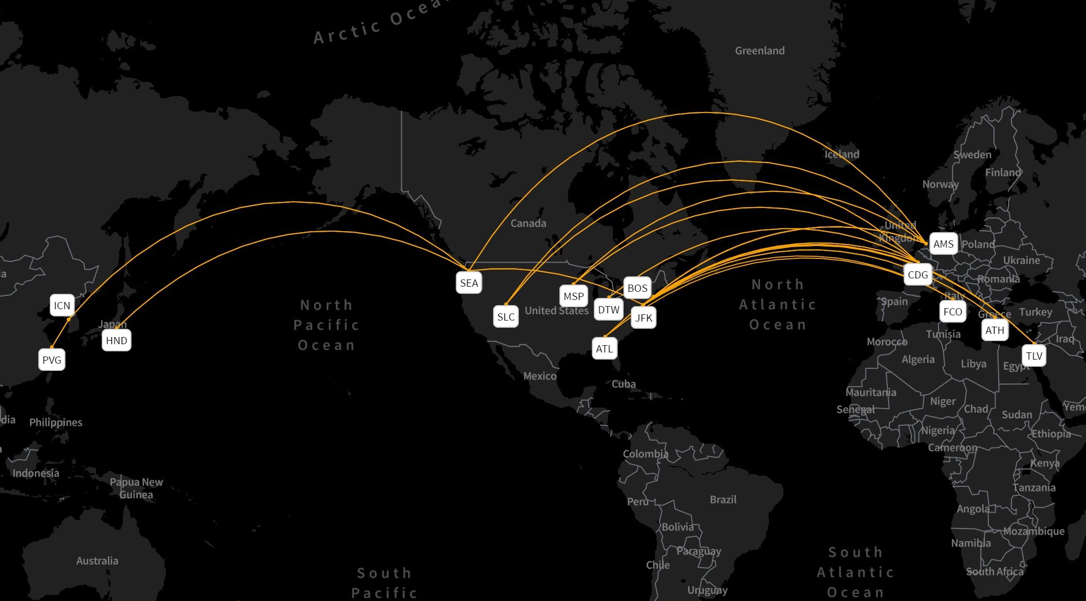 18 Routes: Here's Where Delta Is Flying Its Airbus A330neos
