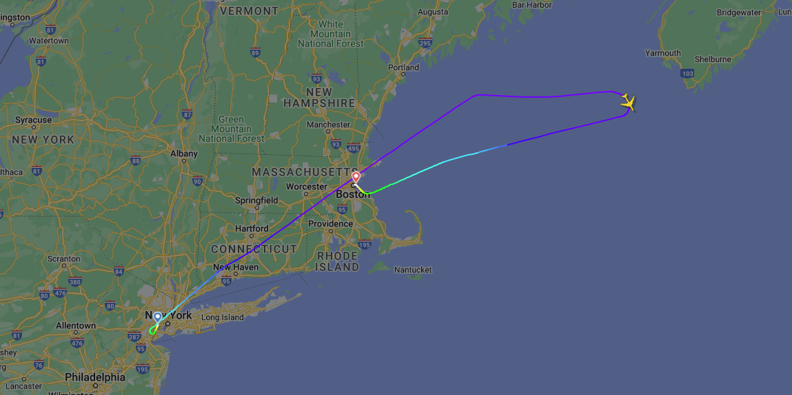 Lufthansa Boeing 747-8 Declares Emergency & Diverts To Boston