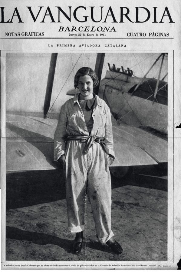 Maria Josep Colomer i Luque: The Story Of Spain's First Female Flight ...