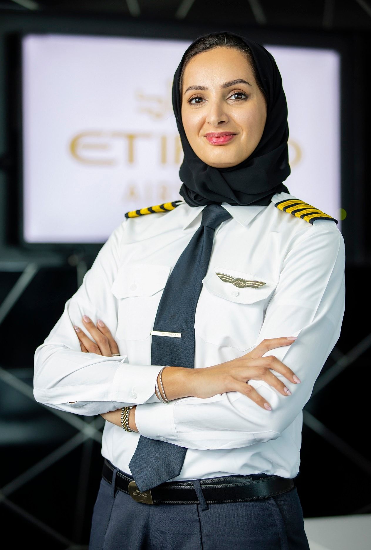 Etihad Welcomes The UAE’s 1st Local Female Captain