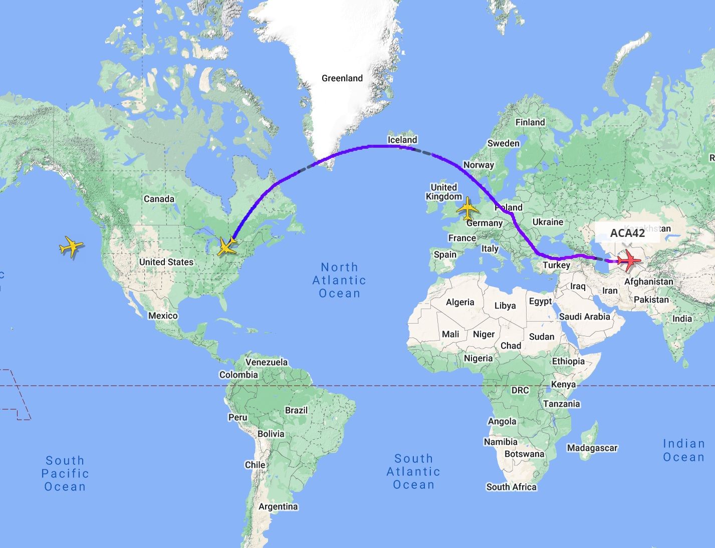 How Air Canada Uses Its Boeing 777-200LRs