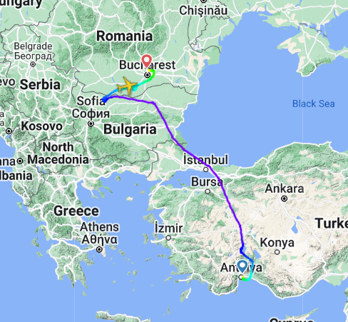 Antalya To Rotterdam TUI Flight Lands In Bucharest Following Bird Strike