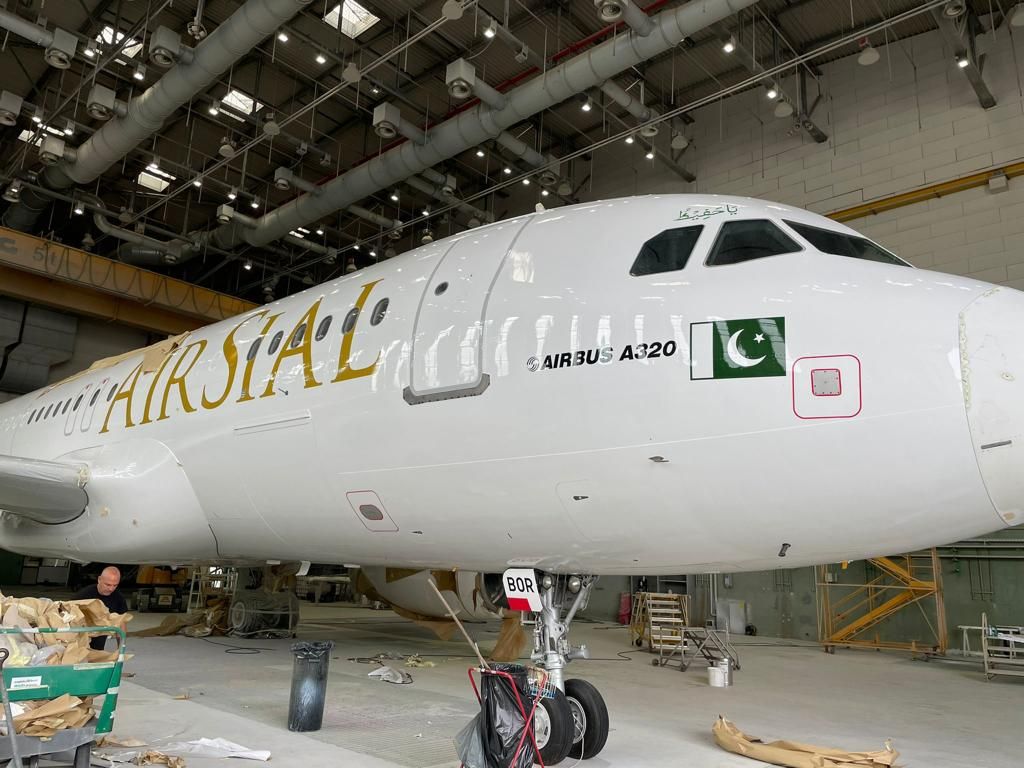 Pakistan's AirSial Shows Off Newest Airbus A320 Ahead Of International ...