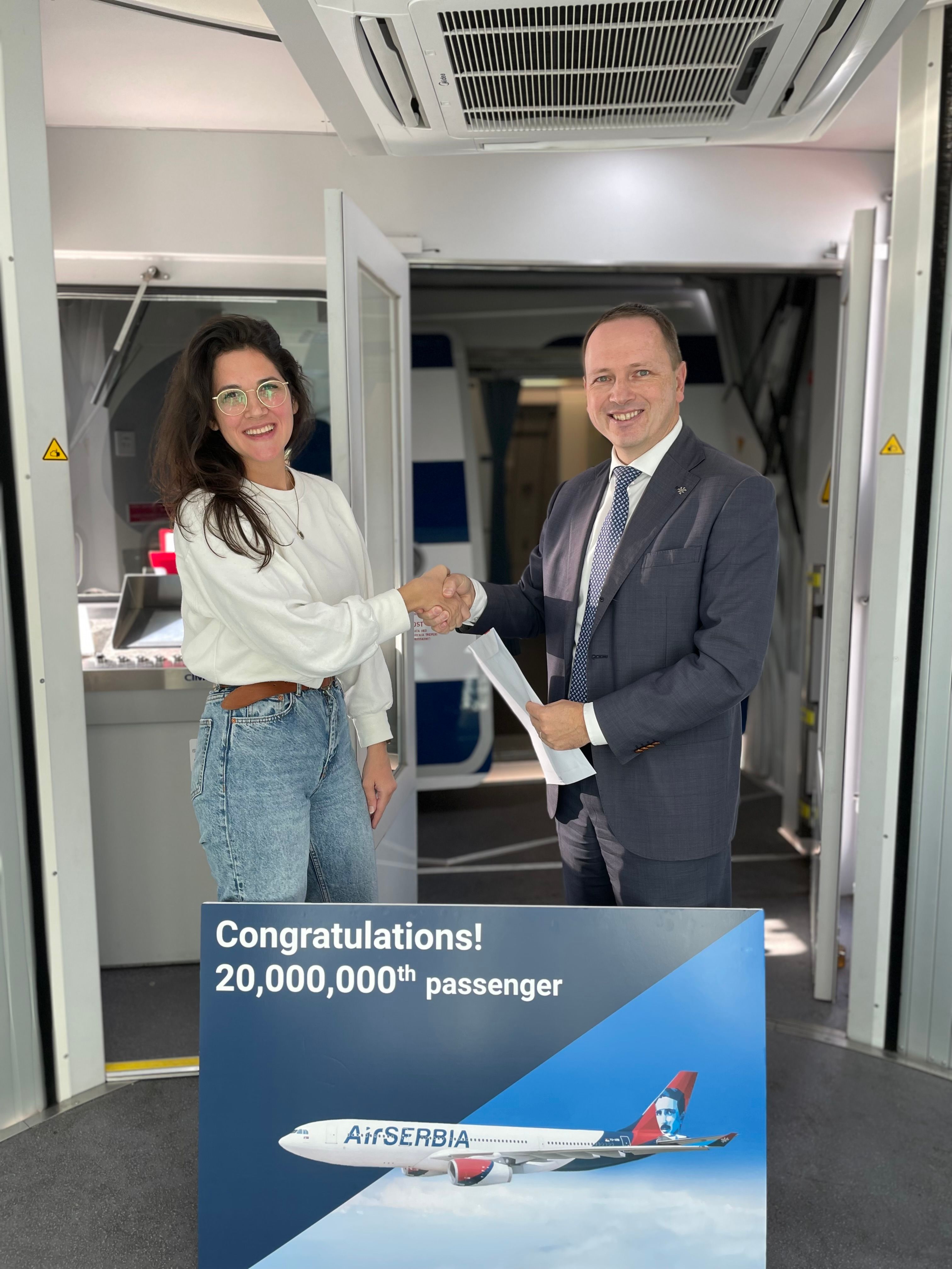 Air Serbia Awards 20 Millionth Passenger With Surprise Free Flight