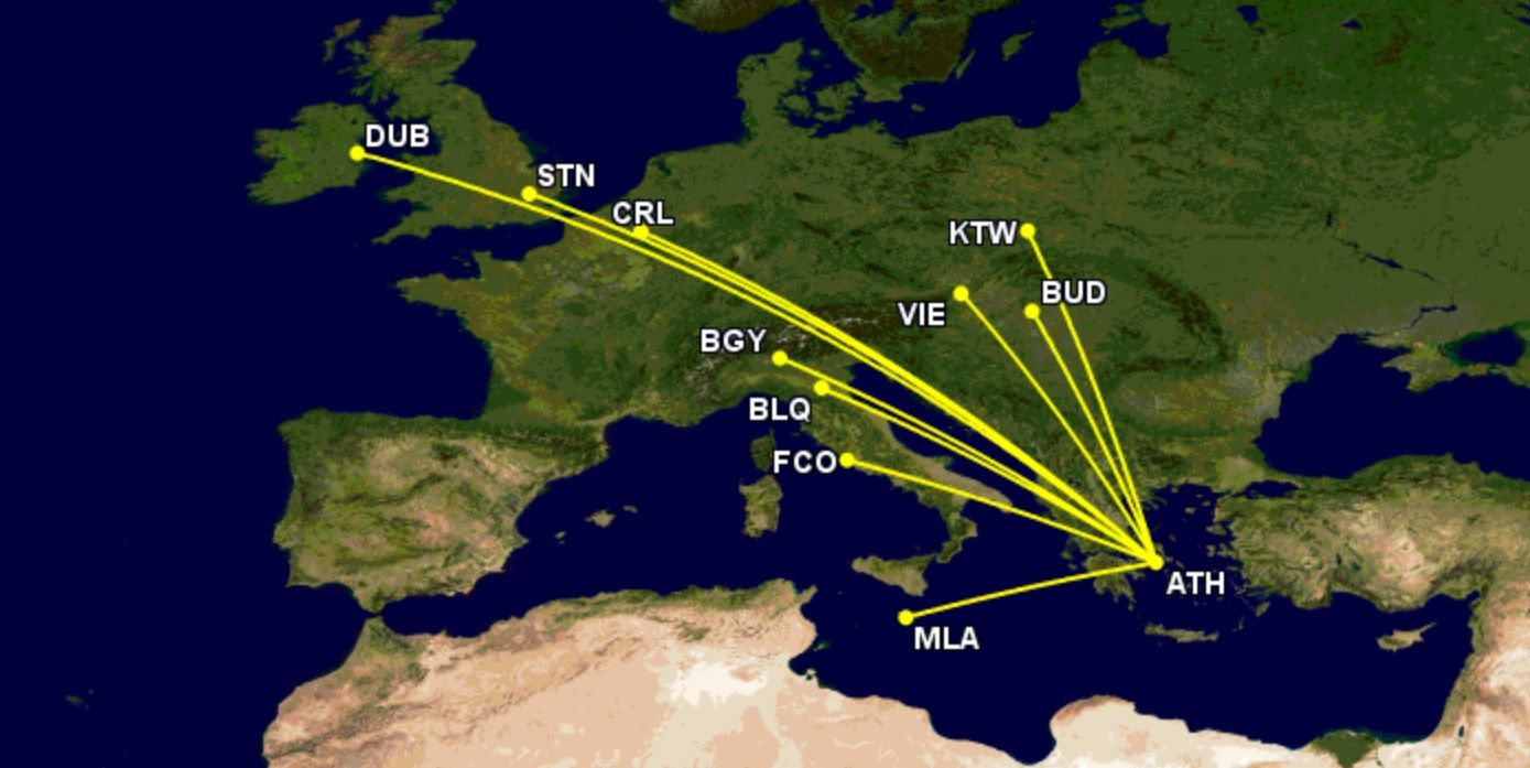 Ryanair Is Set To Close Its Athens Boeing 737 Base This Winter