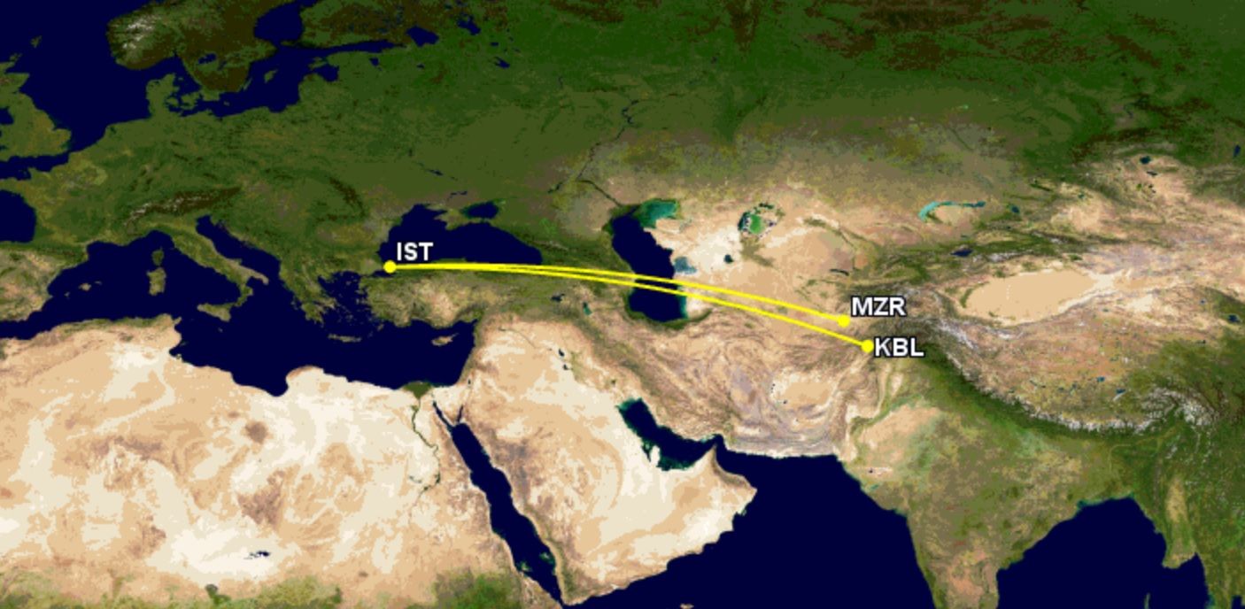 Turkish Airlines Will Return To Afghanistan In March Relaunching 2 Routes